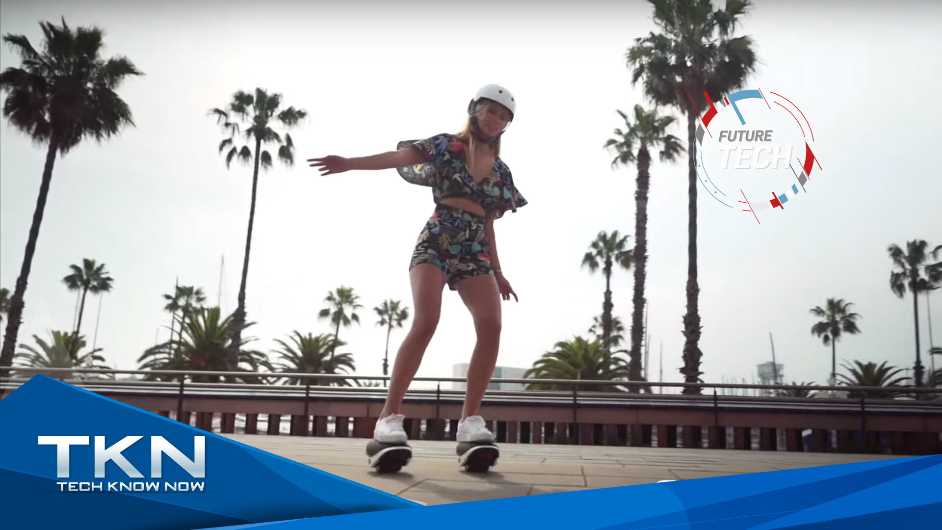 FUTURE TECH : รองเท้าสเก็ตที่ไม่ต้องกลัวล้ม Drift w1 - TKNonline