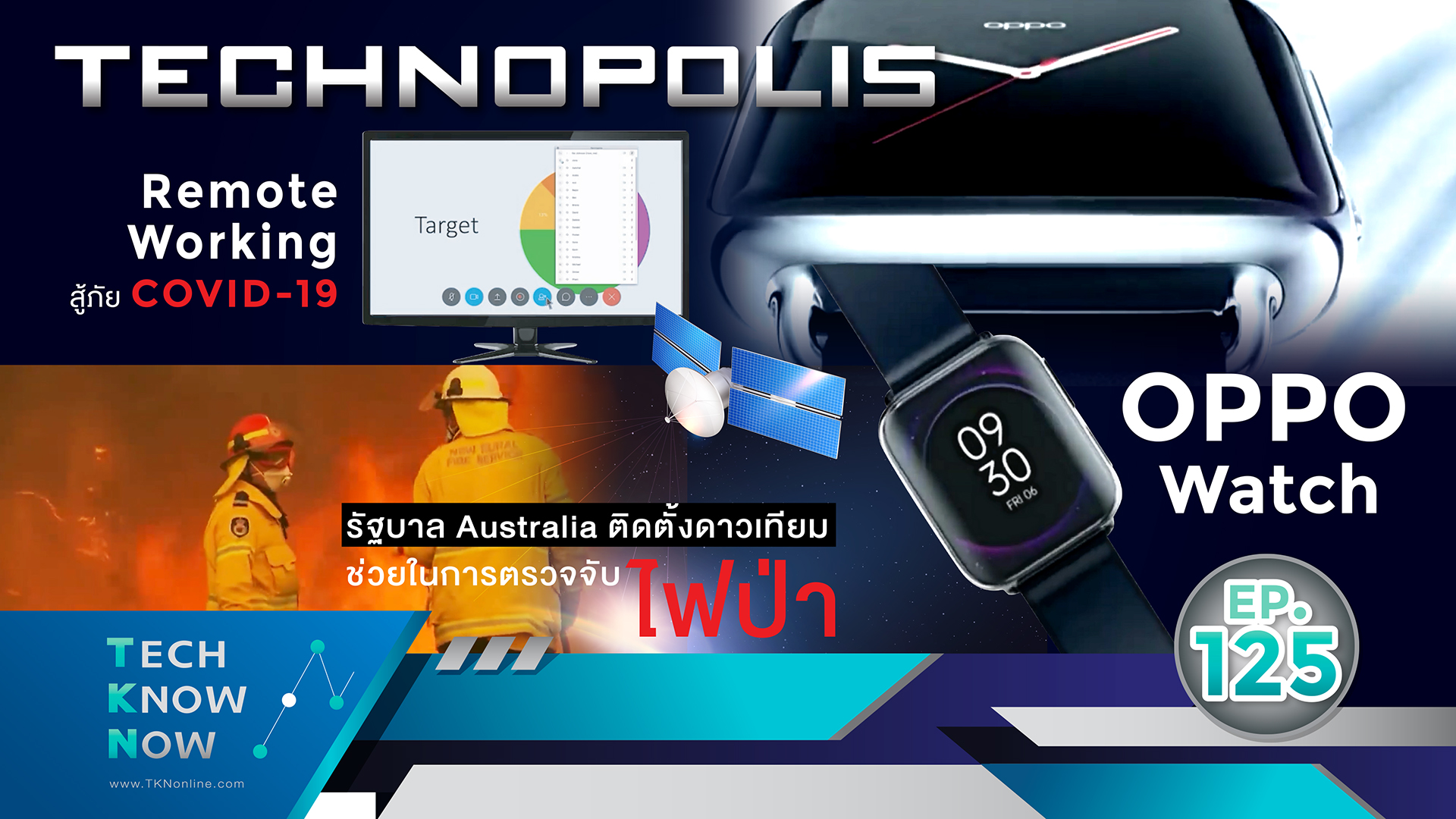 Technopolis มหานครอัจฉริยะ EP 125 ออกอากาศวันที่ 18 เมษายน 2563 - TKNonline