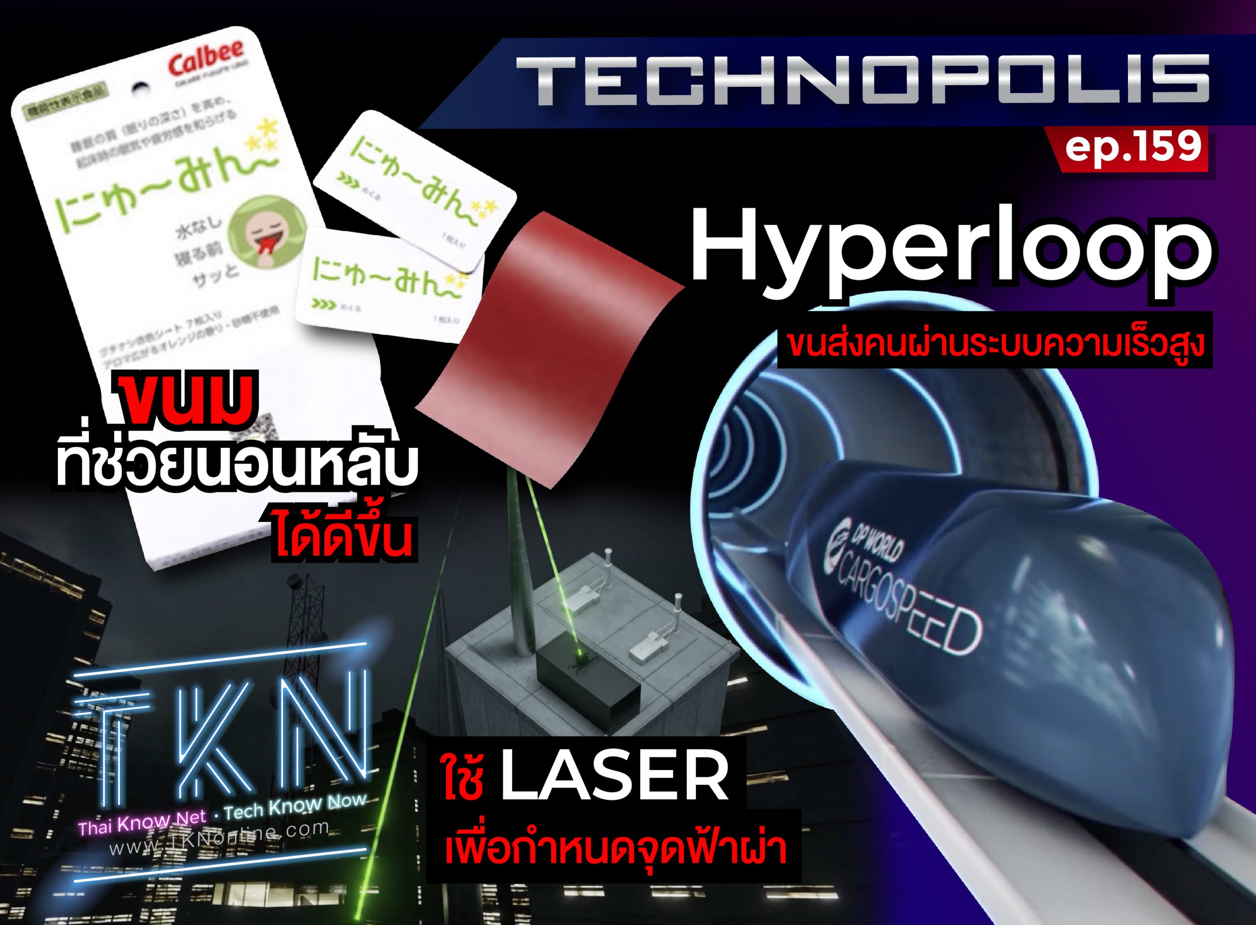 Technopolis มหานครอัจฉริยะ EP159 ออกอากาศวันที่ 12 ธันวาคม 2563 - TKNonline